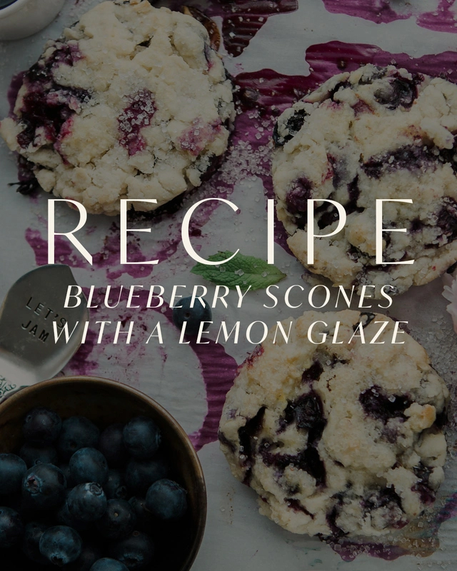 Revival House Recipe: Blueberry Scones