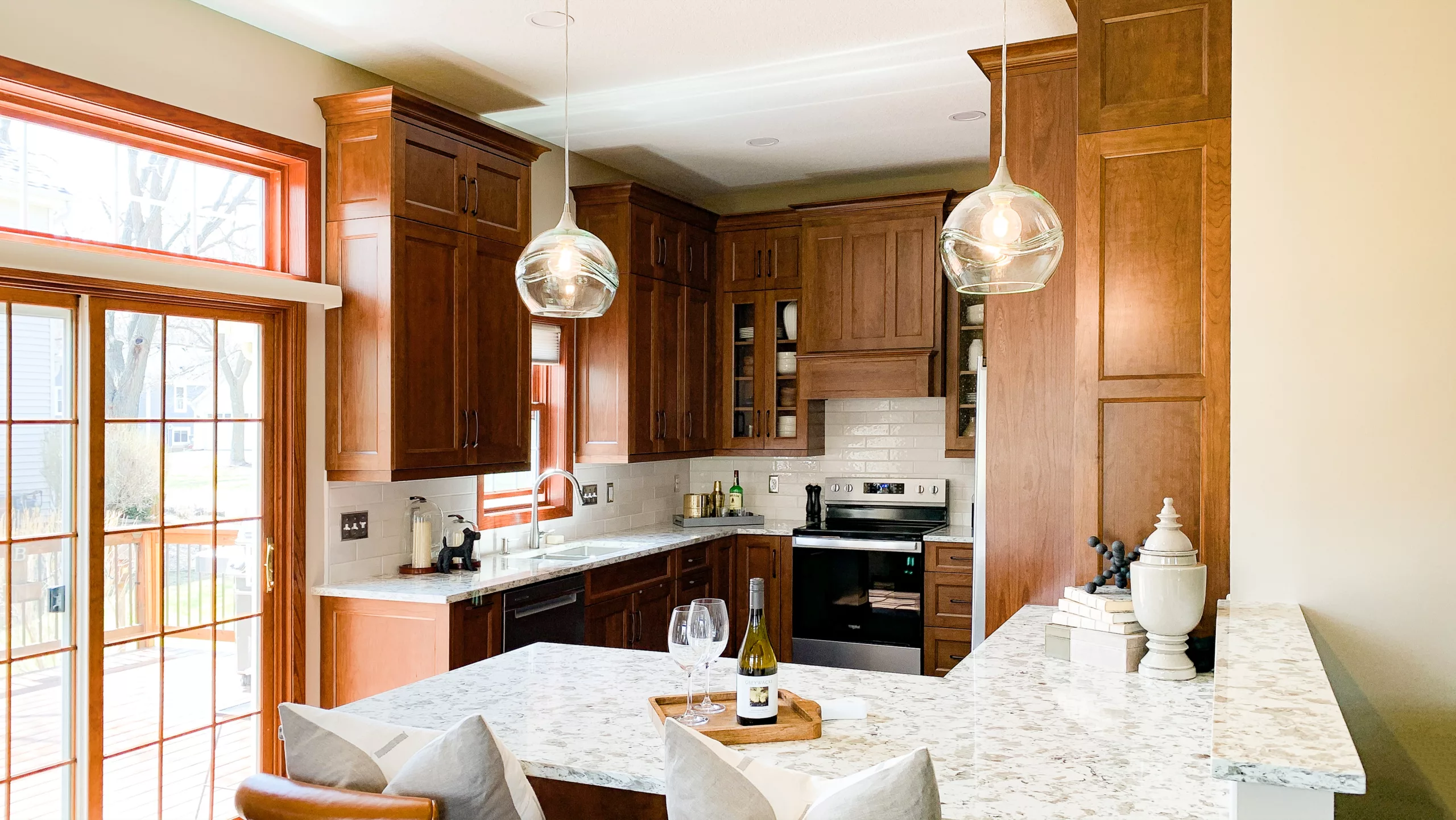 Traditional Cherry Kitchen | Revival House